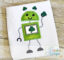 Robot Clover Applique - Creative Appliques