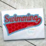 Swimming Applique - Creative Appliques