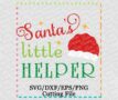 Santa's Helper Cutting File SVG DXF EPS - Creative Appliques