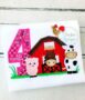 Barn Farm Birthday Number Set - Creative Appliques