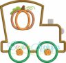 Pumpkin Train Applique - Creative Appliques