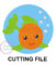 Fish Circle Cutting File SVG DXF EPS - Creative Appliques