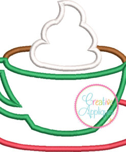 Hot Chocolate Applique - Creative Appliques