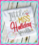 Little Miss Holiday Sparkle - Creative Appliques