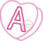 Candy Heart Alphabet Applique - Creative Appliques