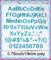 Basic Embroidery Font - 3/4 inch/19mm only - Creative Appliques